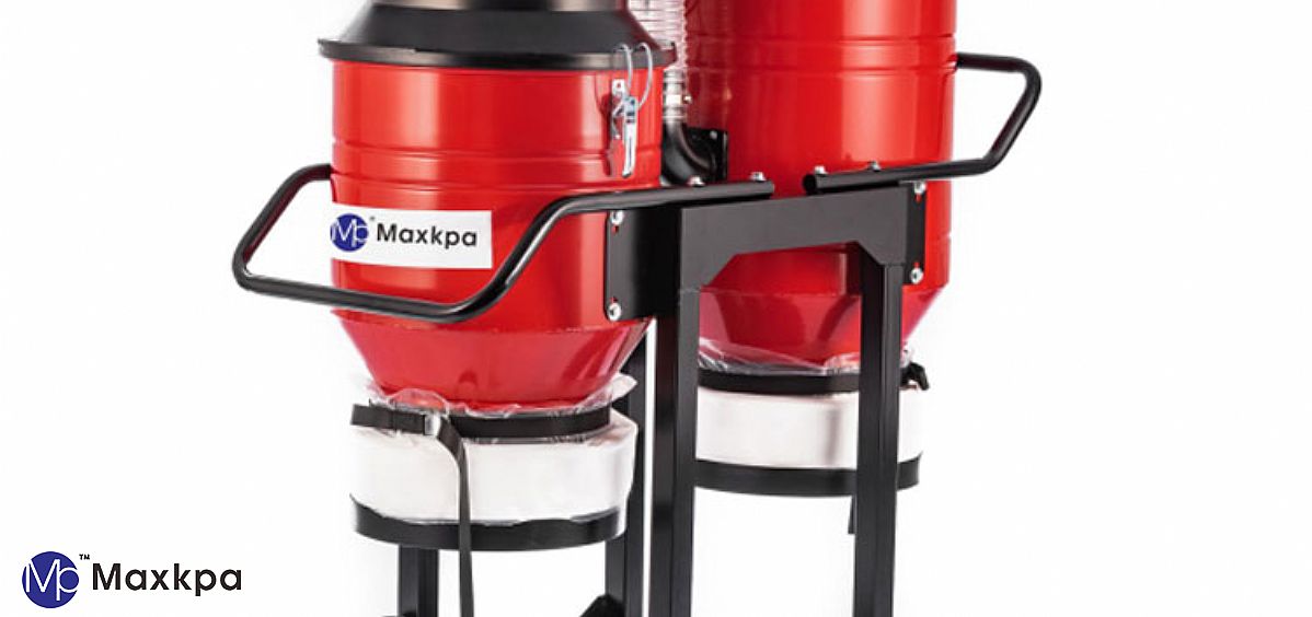 MT-5 Single Phase Double Barrel Industrial Dust Extractor